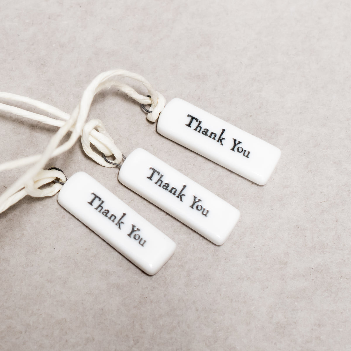 Porcelain Thank You Tag | Ceramic Gift Tag Keepsake – Heaven in Earth ...