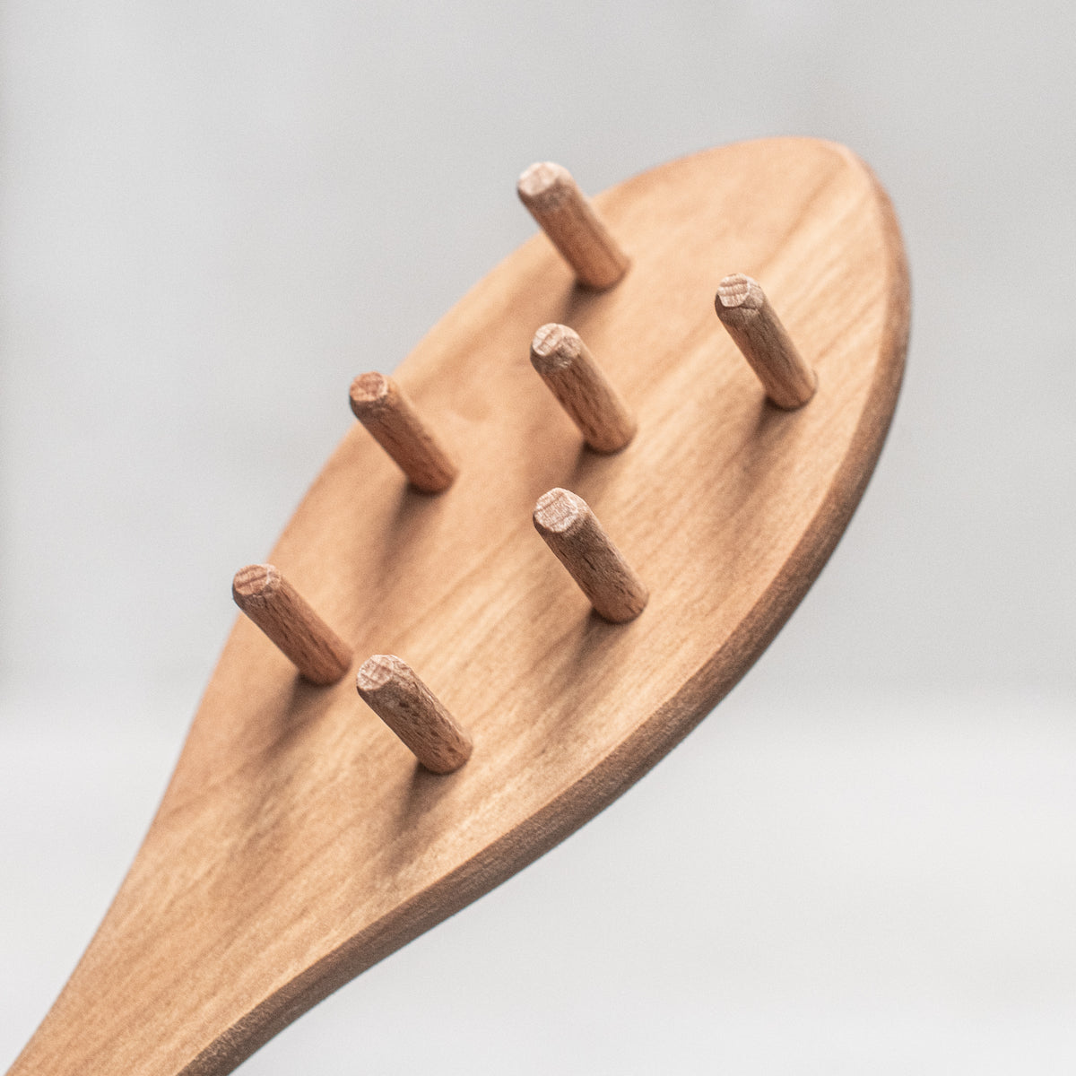 Cherrywood Spaghetti Spoon | Natural Wood Pasta Serving Spoon – Heaven ...