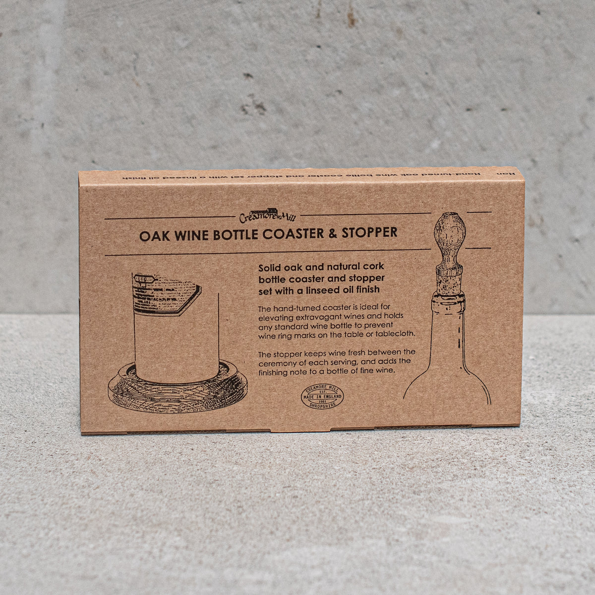 Wine Bottle Coaster & Stopper Set | Heaven in Earth