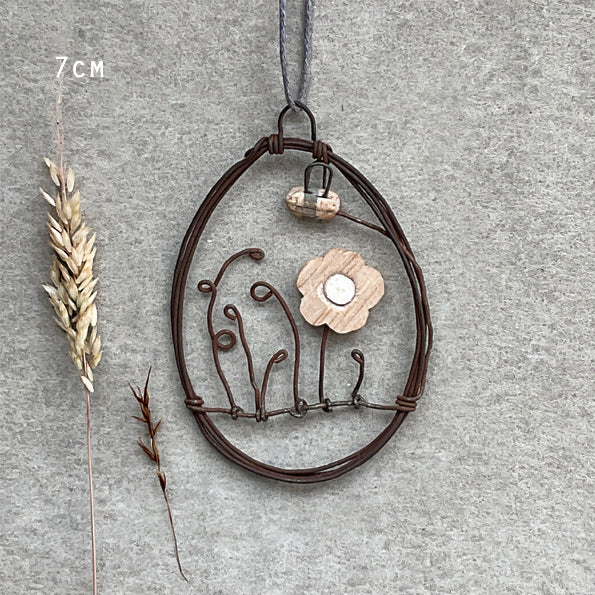 Metal Wreath | Oval Small | Heaven in Earth