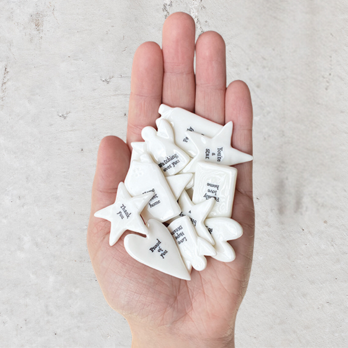 Porcelain Tokens | Decorative Porcelain Tokens & Tags – Heaven in Earth ...